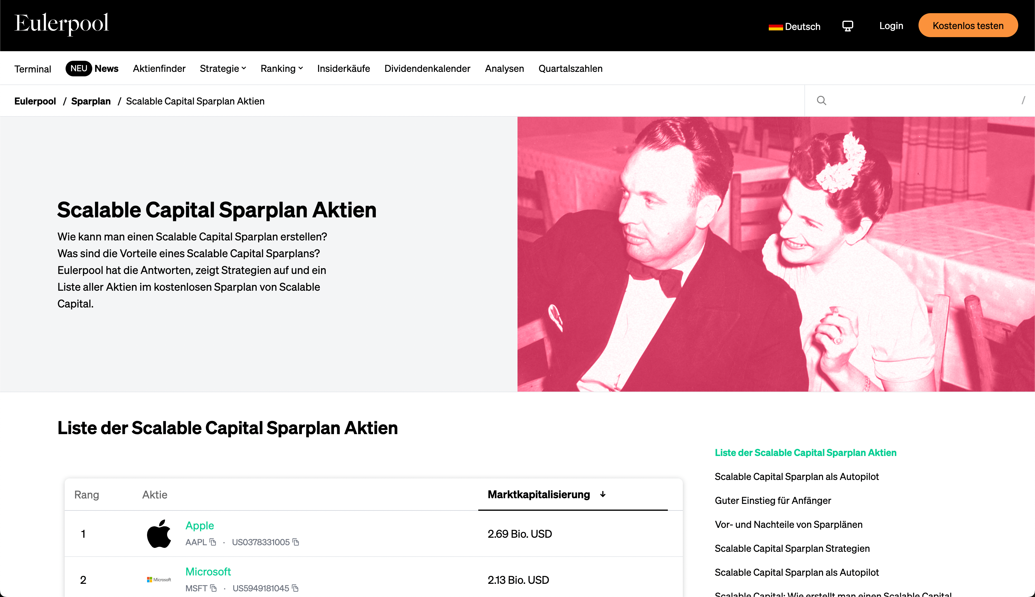 Scalable Capital แผนออมหุ้น | Eulerpool